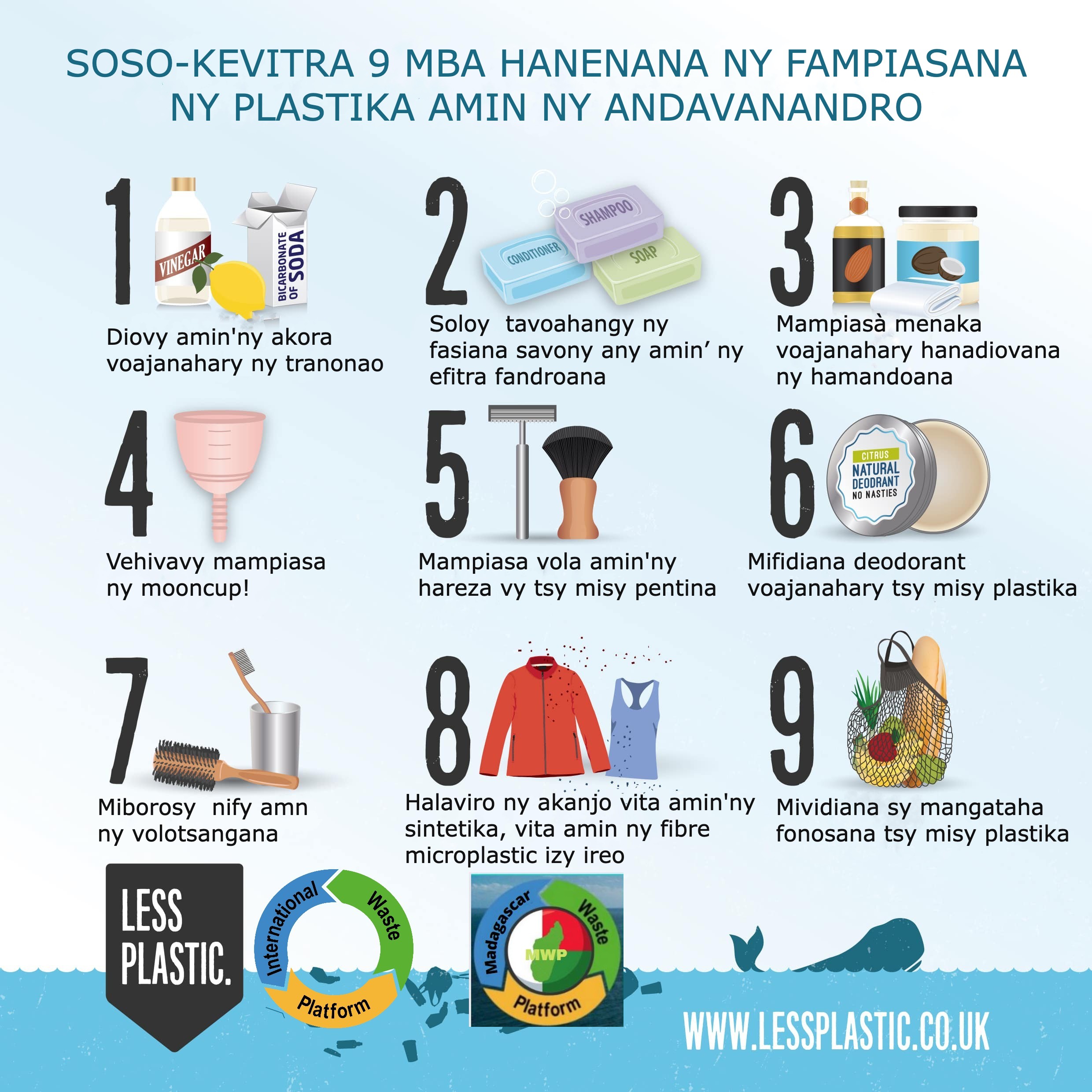 9 More tips for living with less plastic | International Waste Platform